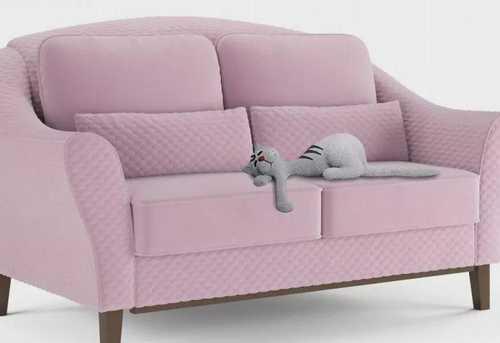 Диван-кровать Монреаль розовый
