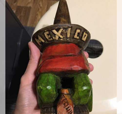 Деревянная фигурка Mexico