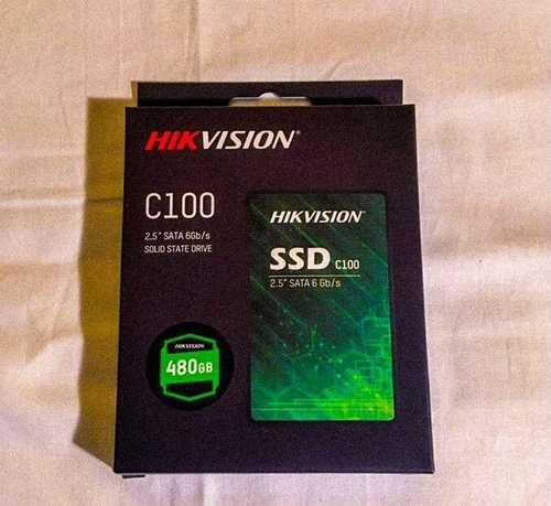 NEW Новый SSD Диск Накопитель Hikvision C100 480gb