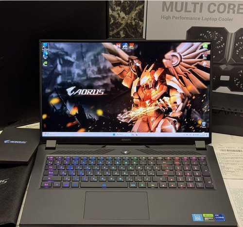 Aorus 17H RTX 4080/I7-13700H/16Ram/17.3 360Гц