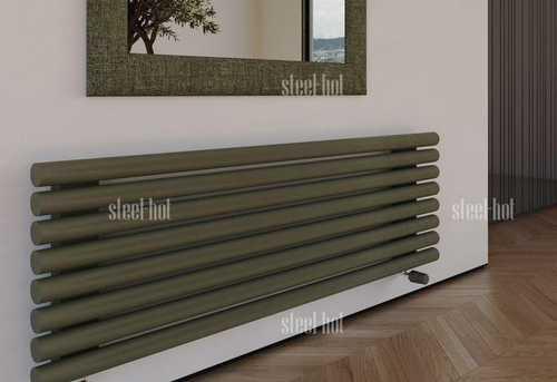 Горизонтальный радиатор отопления Steel-Hot