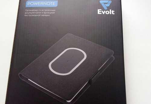 Evolt Powernote ежедневник с беспроводной зарядкой