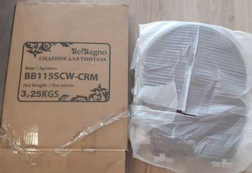 Сиденье BelBango деревянное BB115SCW-CRM