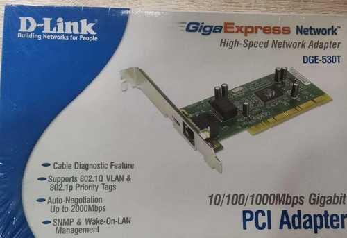 Сетевой адаптер Gigabit Ethernet D-link DGE-530T
