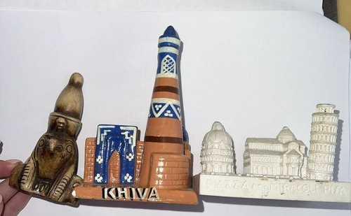 Статуэтки Хор, Khiva, Пизанская башня