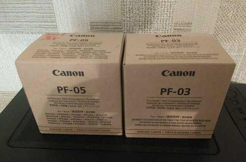 Canon pf-03 pf-05 печатающие головки