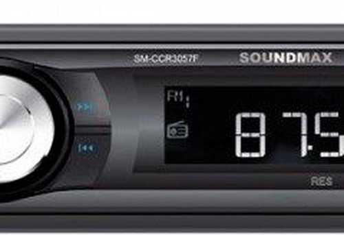 Автомагнитола Soundmax SM-CCR3056(7) F 1DIN 4x40Вт