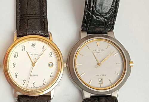 Наручные часы Citizen, Orient Винтаж