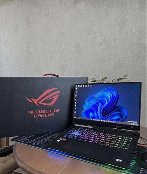 Игровой ноутбук asus rog strix g17