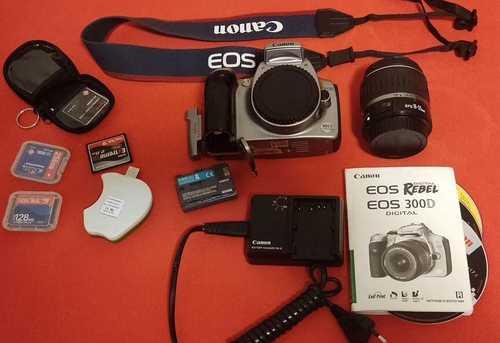 Canon EOS 300D kit фотоаппарат