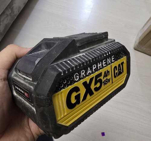 Аккумулятор CAT GXB5 неисправный