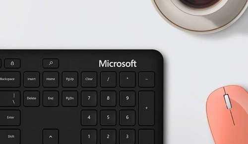 Клавиатура Microsoft QSZ-00011 черная, bluetooth