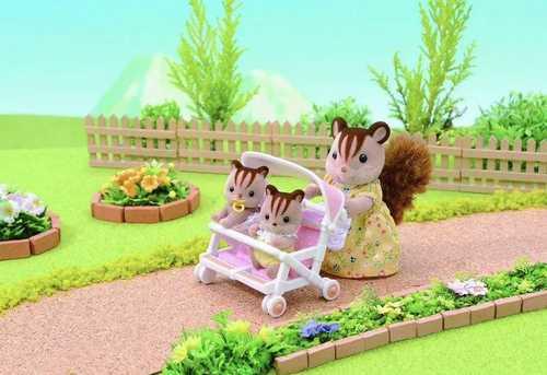 Набор Sylvanian Families Коляска для двойни (4533)