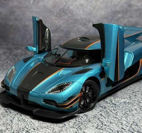 Коллекционная машинка Koenigsegg One1 1:24