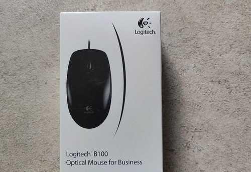 Мышь Logitech b100