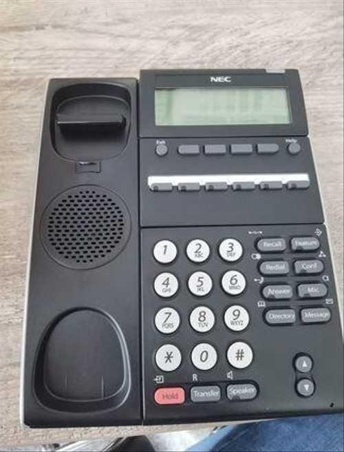 Телефон NEC DTL-6DE-1P(BK) черный