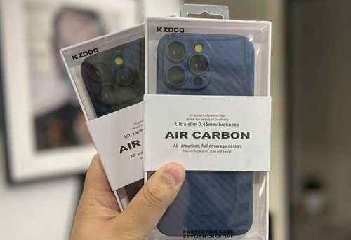 Чехол kzdoo AIR carbon на iPhone