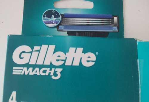Сменные лезвия Gillette Mach 3