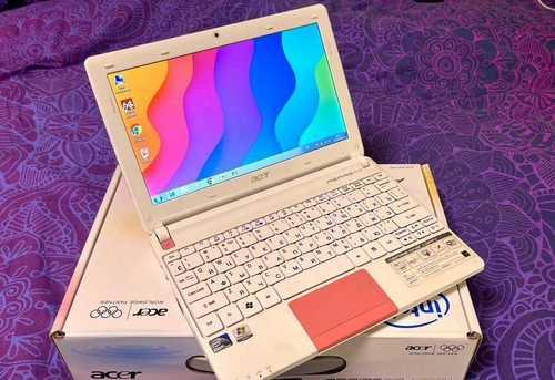 Маленький Нетбук Acer 10,1" (320Gb/2Gb/Win 7)