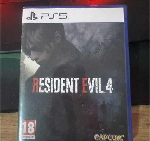 Resident evil 4 remake ps5 диск