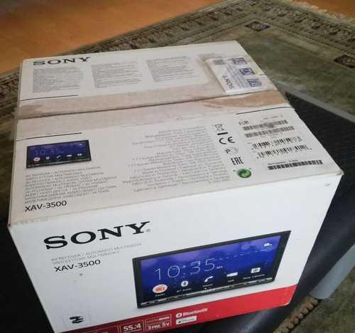 Магнитола 2din Sony XAV-3500   камера incar