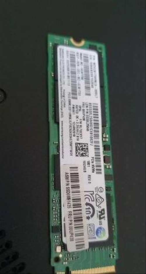 Lenovo / Samsung PM981 1TB M.2 SSD PCIe NVMe