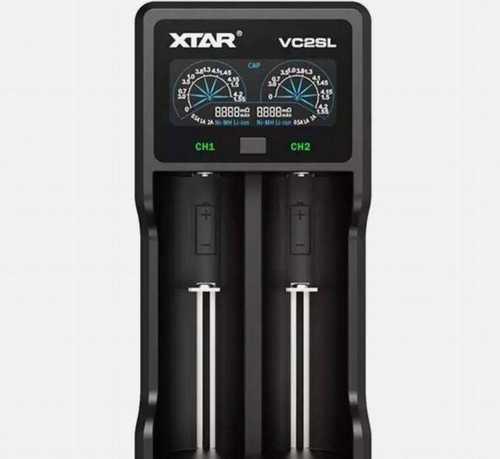 Зарядное устройство xtar VC2SL на 2 слота