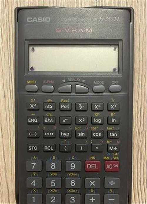 Калькулятор инженерный casio fx-350TL