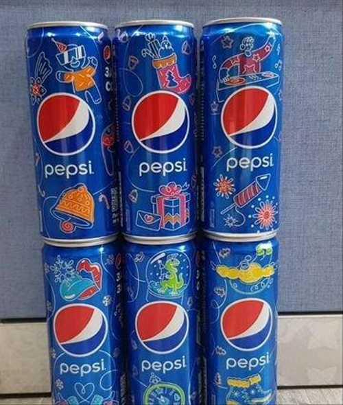 Банки Pepsi "Новый год 2021-2022"