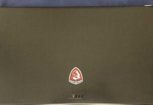 Игровой ноутбук MSI GE70 2PL на i7 и GTX850M
