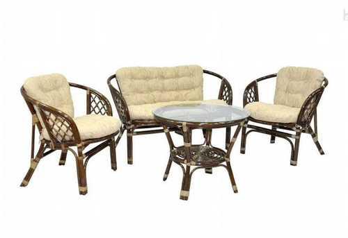 Комплект кофейный Багама Classic Rattan