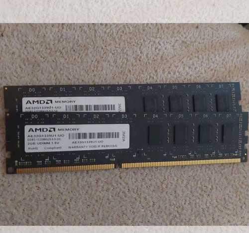 Оперативная память 4гб ddr3