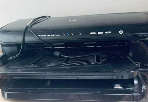 Hp officejet 7000 принтер на запчасти