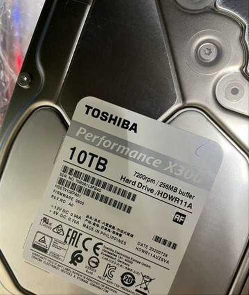 Жесткие диски 10TB 3.5 SATA