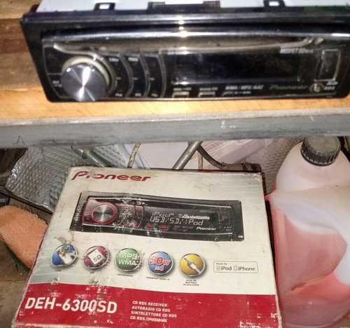 Магнитола pioneer 6300