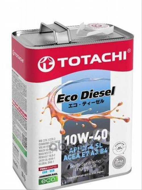 Масло моторное Eco Diesel 10W-40 полусинтетичес