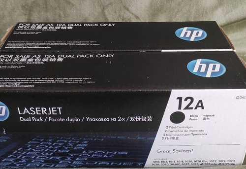 Картридж HP Q2612AF 12A черный