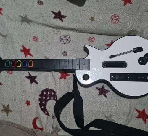 Guitar hero гитара Wii + Wii remote