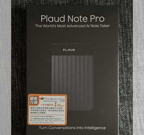 Plaud Note Pro — умный диктофон с записью звонков