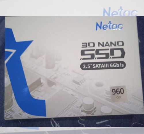 Новый скоростной ssd 1tb Netac N535S