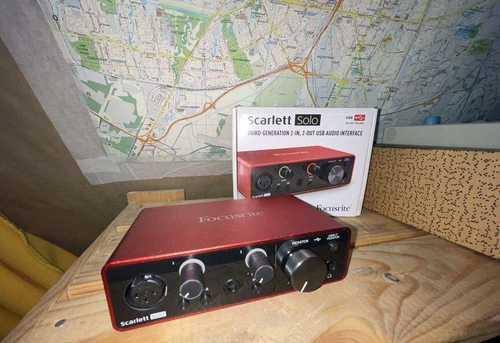 Focusrite Scarlett Solo 3rd Gen