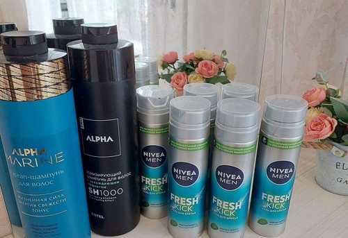 Гель для бритья nivea /Шампунь мужской