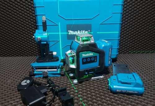 Лазерный уровень makita 4D нивелир 16 линий