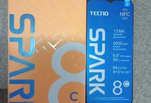 TECNO Spark 8C, 4/64 ГБ