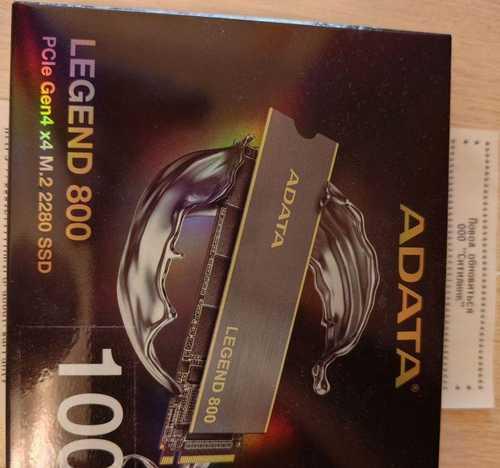 SSD Adata Legend aleg-800-1000GCS 1TB