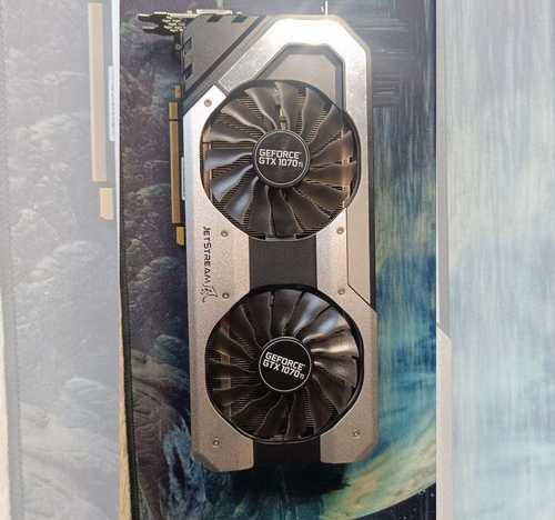 Видеокарта gtx 1070 ti 8gb Jetstream