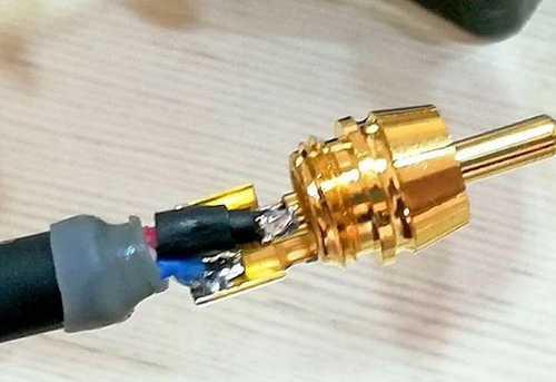 Изготовление RCA кабеля