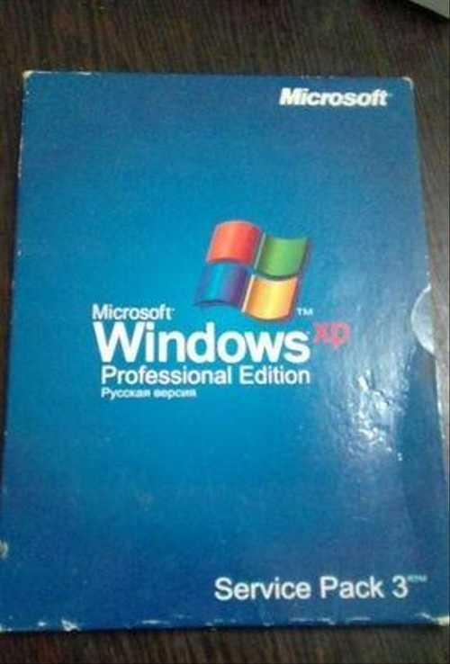 Диск Windows xp professional edition с ключом
