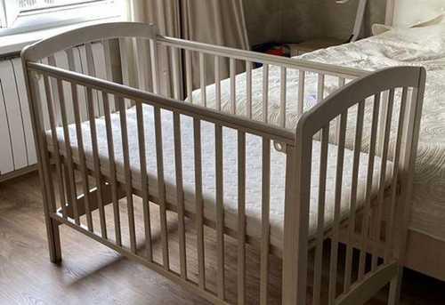 Детская кровать Fiorellino Dalmatina с матрасом