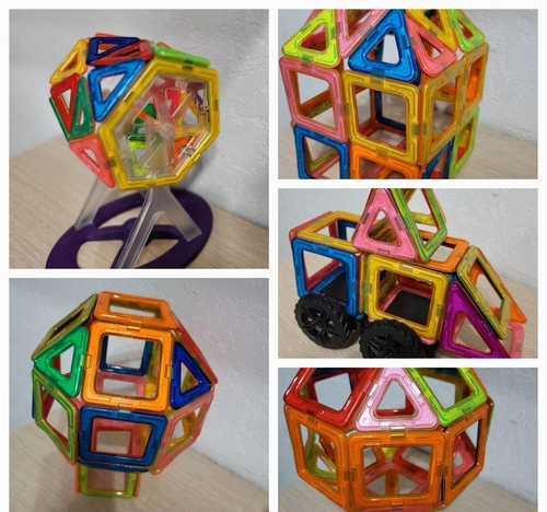 Маg toys магнитный конструктор 90деталей